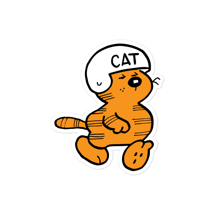 Heathcliff Cat Helmet Sticker – Heathcliff Shop