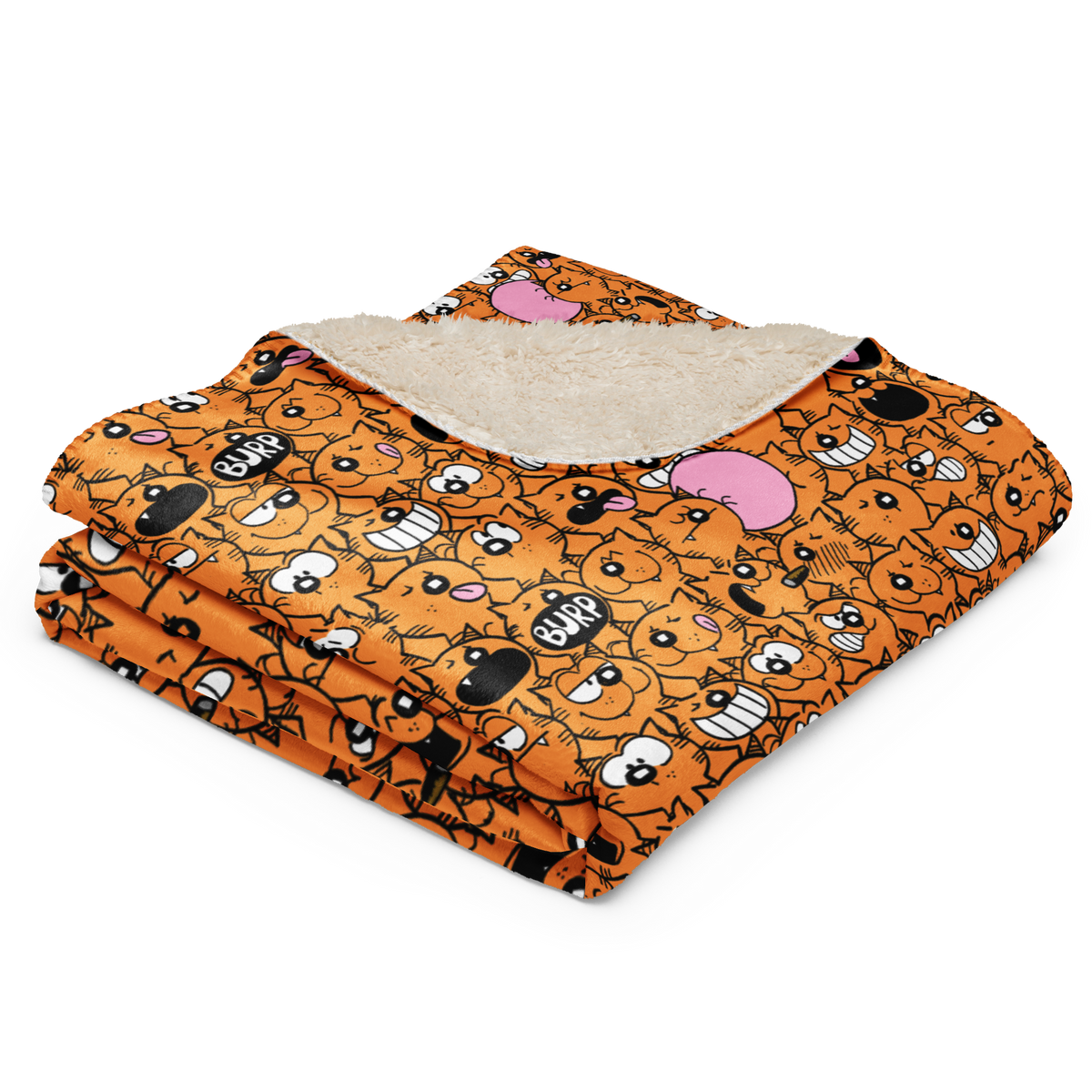 Heathcliff Emo Sherpa Blanket – Heathcliff Shop